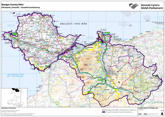 New constituencies for the 2026 Senedd election announced