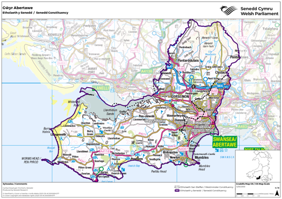 New constituencies for the 2026 Senedd election announced